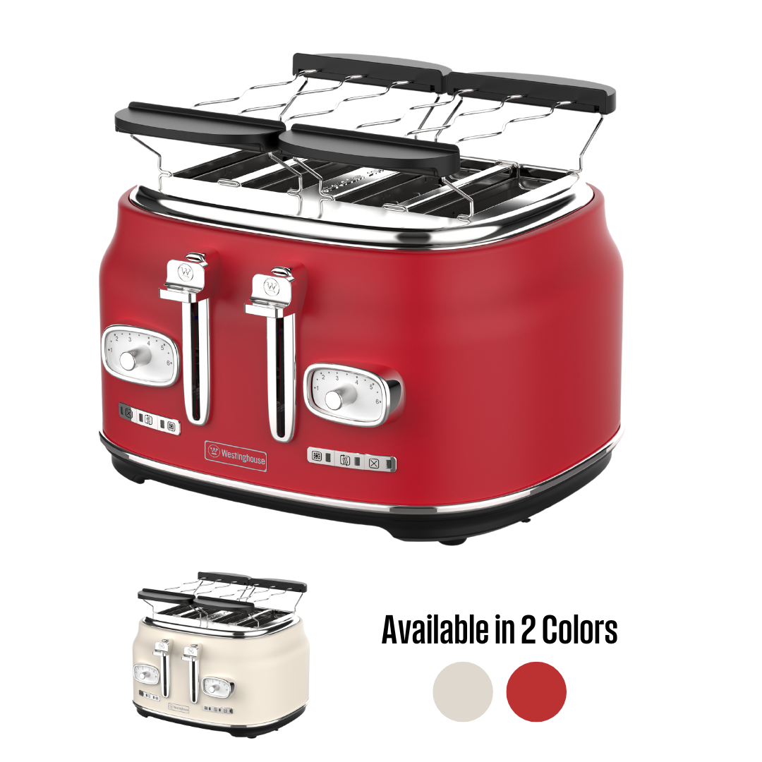 4-Slice Toaster Retro – Westinghouse